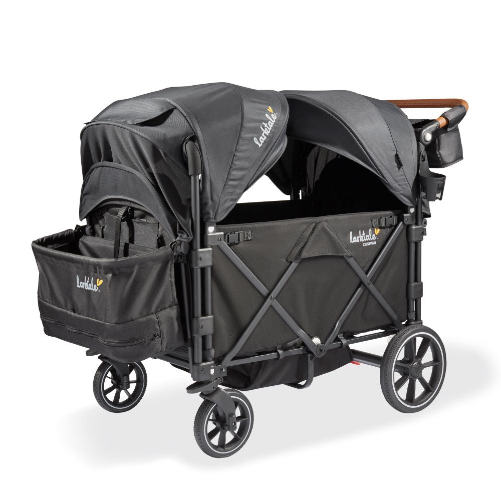 caravan Quad Stroller/Wagon | 4-Seater Folding Wagon Stroller for Kids ...