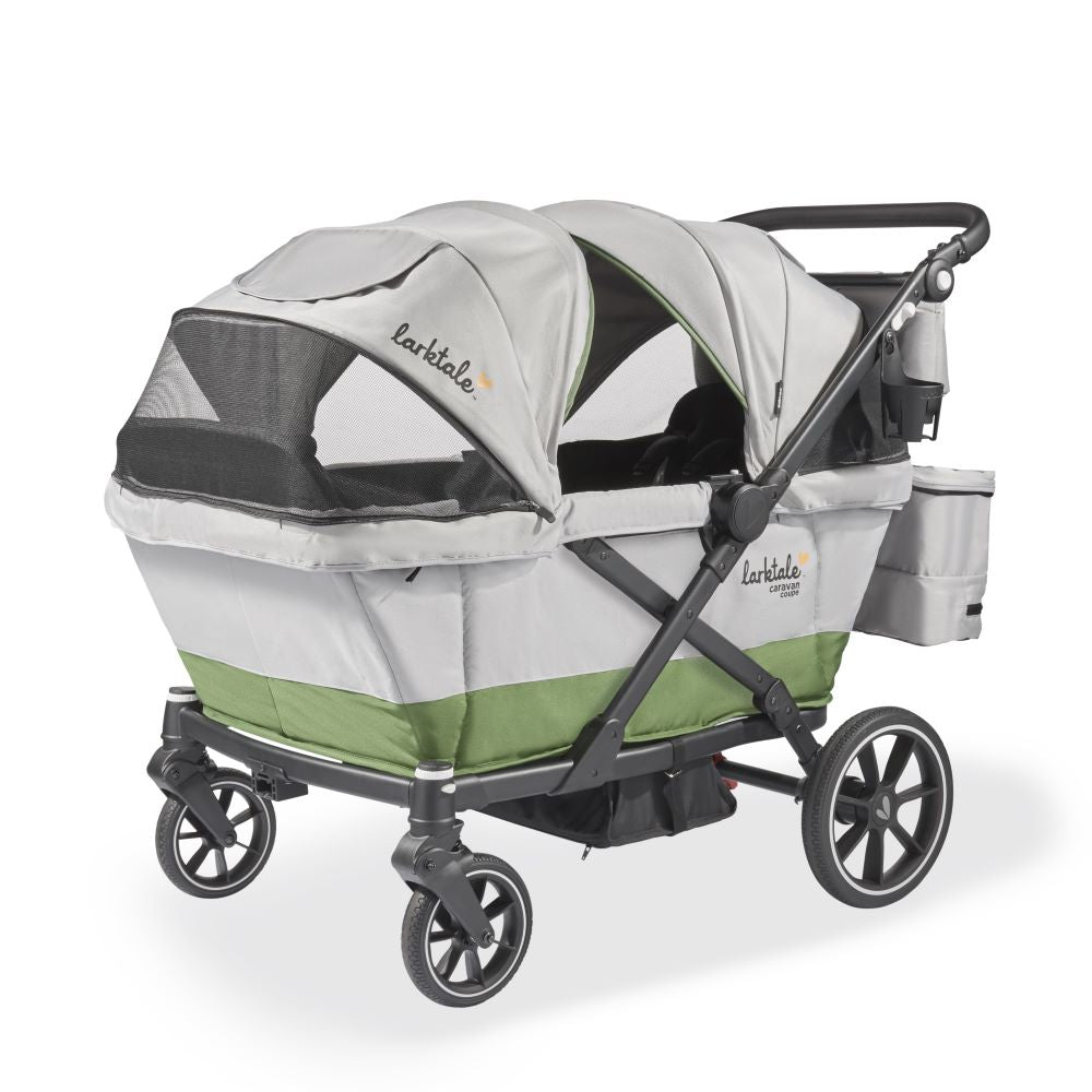 Larktale caravan coupe Quad Stroller/Wagon | Compact 4-Seater Folding Wagon