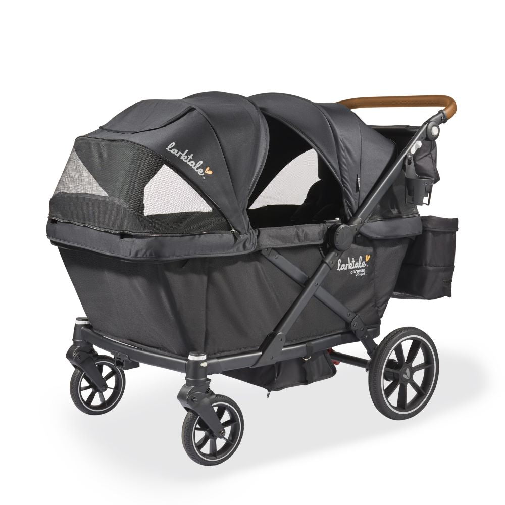 Larktale caravan coupe Quad Stroller/Wagon | Compact 4-Seater Folding Wagon